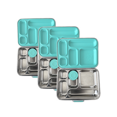 The Good Kiind™ I Bento-Style, Stainless Steel Lunch Kits for kids 3+